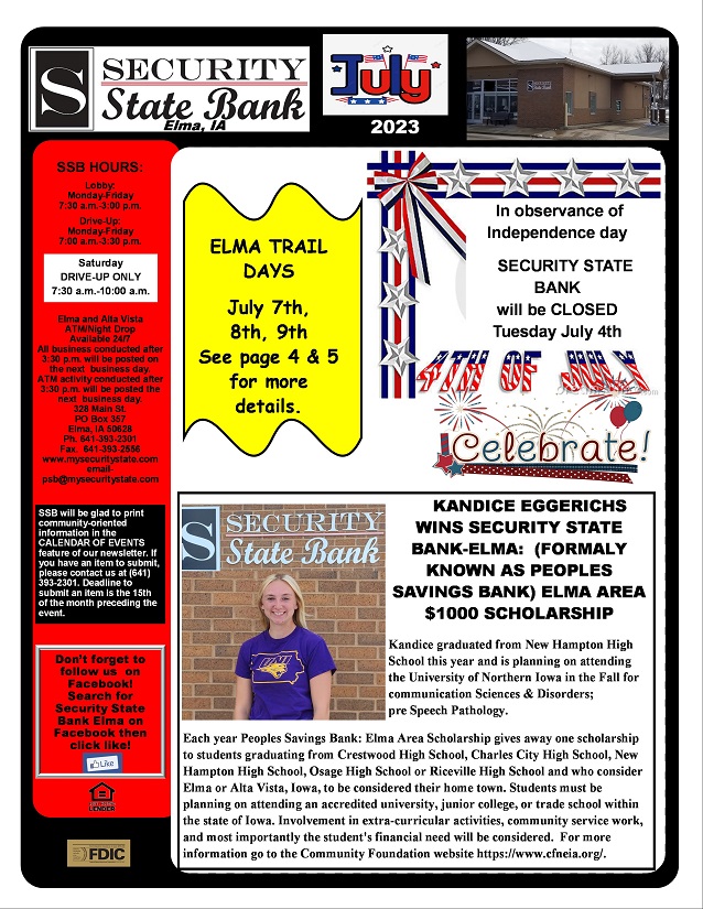 Elma Newsletter